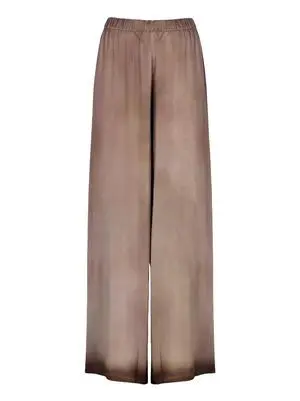 Avant Toi Gradient Silk Trousers - Brown