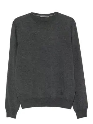 CORNELIANI Crew-neck Long-sleeve Sweater