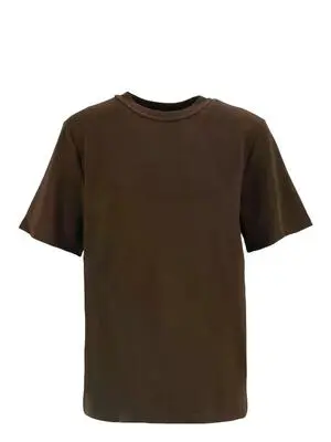 ELEH Crew-neck T-shirt - Brown