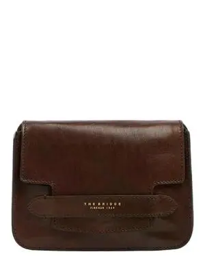 THE BRIDGE Leather Shoulder Bag