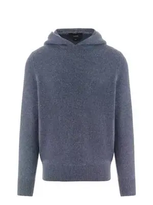 Vince Cashmere Hoodie - Blue