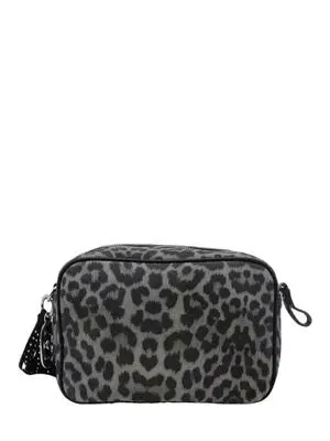 LA CARRIE Lio Leopard-print Cross Body Bag - Grey