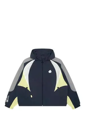 AAPE BY *A BATHING APE Aapeunvs Logo-patch Track Jacket - Blue