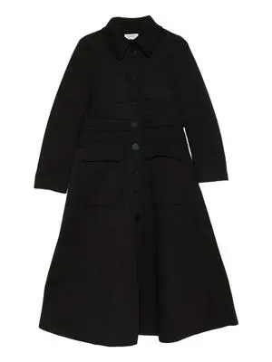 PSOPHIA Button-up Patch-pocket Coat