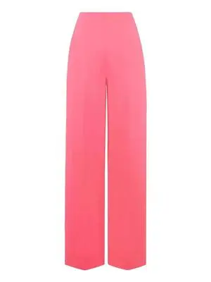 GEMY MAALOUF Straight-leg Turned-up Trousers - Pink