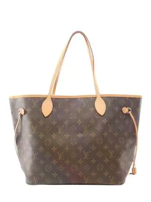 LOUIS VUITTON 2008 Monogram Neverfull Mm Tote Bag - Brown