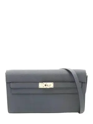 Hermès Kelly Long To Go Shoulder Bag - Grey