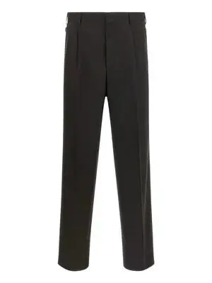 CELLAR DOOR Nev Pleated Trousers - Black