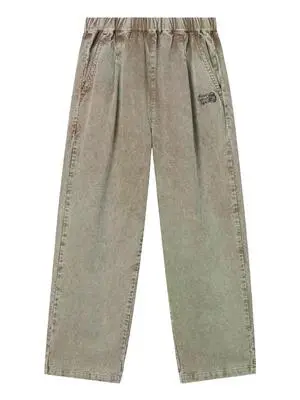 FINGERCROXX Corduroy Pleated Trousers