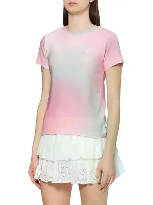 AAPE BY *A BATHING APE Gradient-effect Logo-print T-shirt
