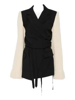 Dries Van Noten Beline Wool Jacket - Black