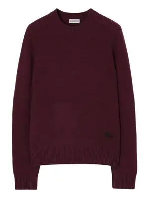 Burberry Cashmere Crew-neck Sweater - Purple