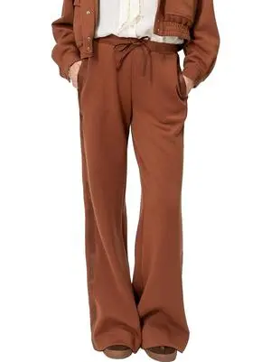 TWINSET Wide-leg Jersey Jogging Trousers With Drawstring - Hazel