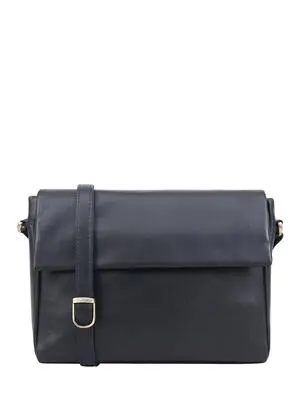 LLOYD BAKER Lavasa Leather Crossbody Bag - Blue