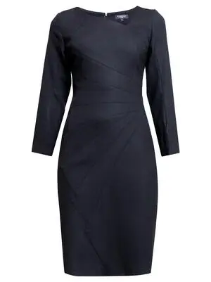 RUMOUR LONDON Alice Tailored Dress With Asymmetric Neckline - Black