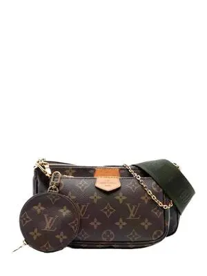 LOUIS VUITTON 2021 Monogram Multi Pochette Accessoires Satchel - Brown