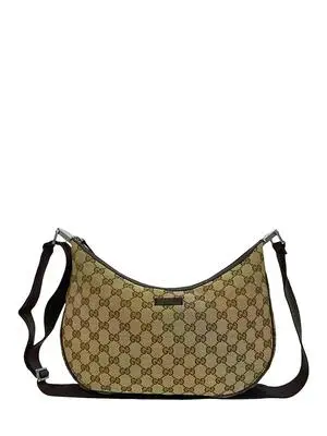 Gucci 2000-2015 Gg Canvas Crossbody Bag - Neutrals