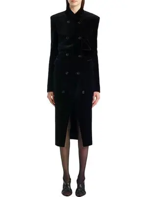 Khaite Rolon Coat - Black