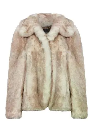THELAURENT Faux-fur Jacket - Neutrals