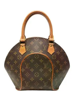 LOUIS VUITTON 2000 Monogram Ellipse Pm Handbag - Brown