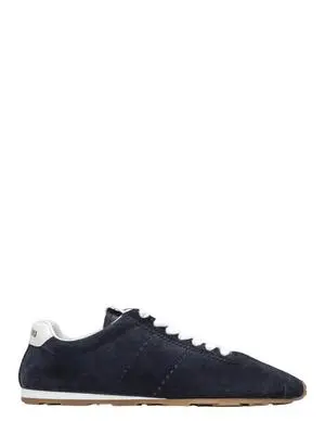 Miu Miu Plume Suede Sneakers - Blue