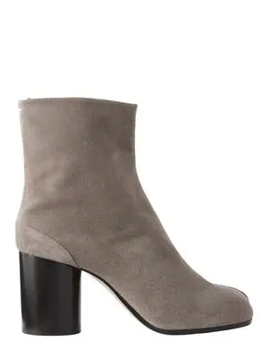 MAISON MARGIELA Tabi Split-toe Suede Ankle Boots - Brown