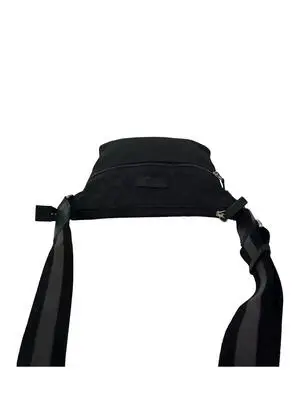 Gucci 2000-2015 Gg Nylon Web Crossbody Bag - Black