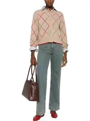 A.p.c. Victoria Patch-pocket Jeans - Blue