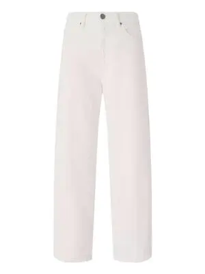 PINKO Egg-fit Cotton Bull Trousers