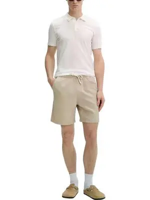 Marc O'polo Slub-texture Polo Shirt - White