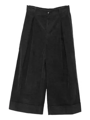 Soh Corduroy-effect Trousers - Grey