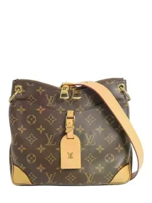 LOUIS VUITTON Monogram Odeon Pm Shoulder Bag - Brown