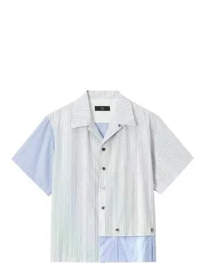 Y’S Striped Panelled Shirt