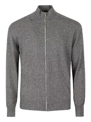 Brunello Cucinelli Zip-up Cashmere Sweater - Grey