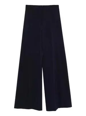 Liviana Conti Wide-leg Tailored Trousers - Blue