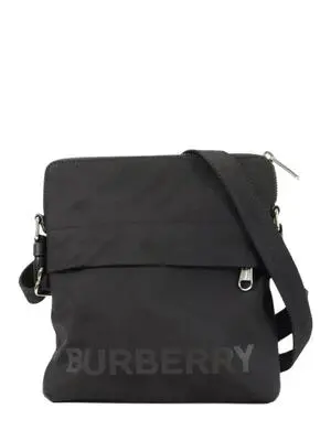 BURBERRY Logo-print Shoulder Bag