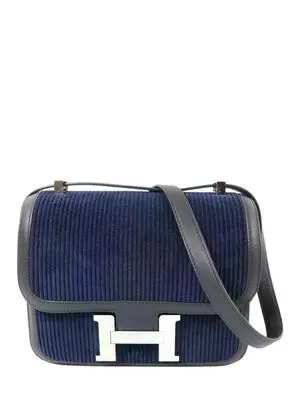 Hermès Constance 24 Shoulder Bag - Blue