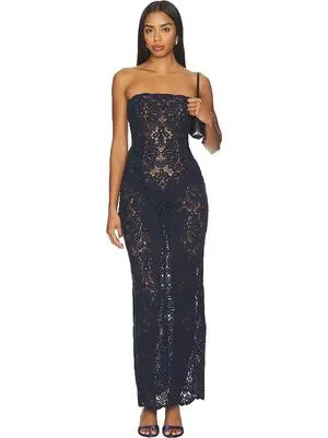 Beaufille Sandro Dress In . Also - Navy