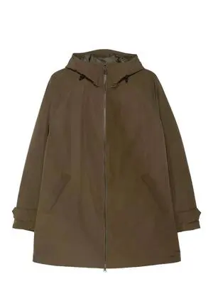 Aspesi Hooded Raglan-sleeve Parka - Green