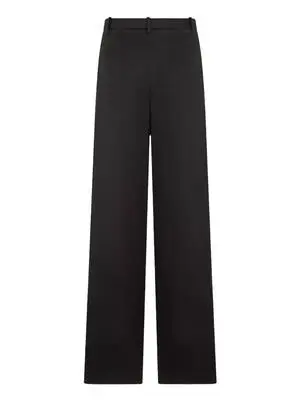 EMPORIO ARMANI Pleated Twill Trousers