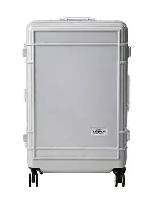 EASTPAK Large Resist'r Case Logo-patch Hardshell Suitcase - Silver