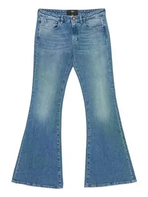 3x1 Faded Flared Jeans - Blue