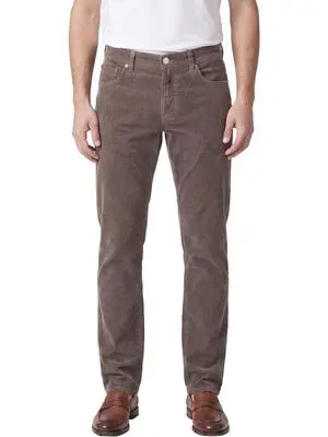 Jacob Cohen Slim Fit Cotton Blend Corduroy Pants - Grey