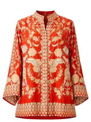 RAISHMA Sapphira Shirt - Orange
