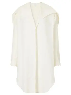 Bottega Veneta Silk Mini Dress - Neutrals