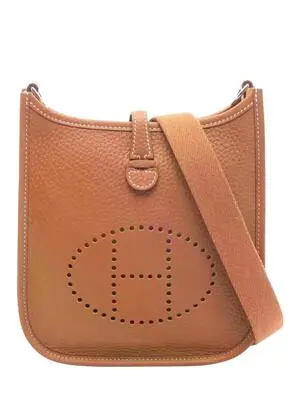 Hermès 2026 Clemence Evelyne I Tpm Crossbody Bag - Brown