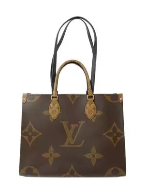 LOUIS VUITTON Mm On The Go Two-way Tote Bag - Brown