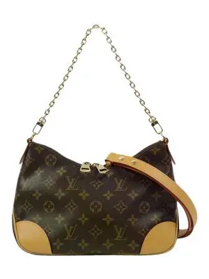 LOUIS VUITTON Pm Boulogne Monogram Shoulder Bag - Brown
