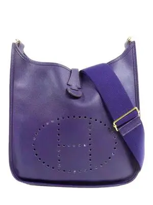 Hermès Evelyne Pm Leather Shoulder Bag - Purple
