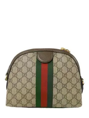Gucci Ophidia Web Shoulder Bag - Neutrals